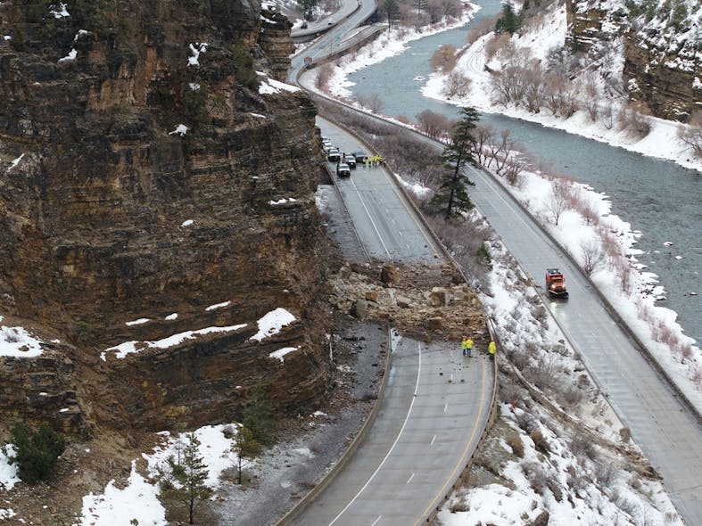 How Colorado DOT manages and mitigates rockfall events along roadways ...