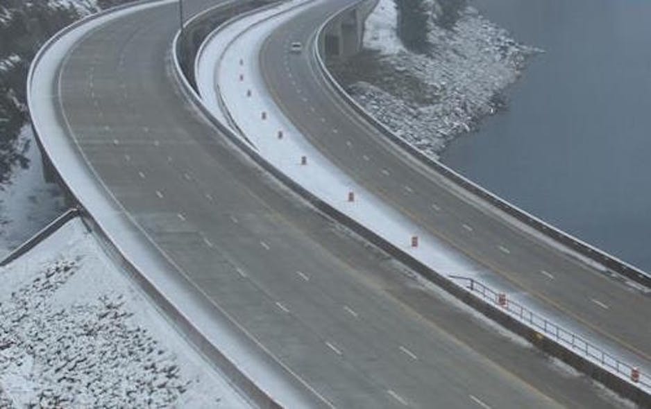 Snoqualmie Pass avalanche bridge completed in Washington state | Roads ...