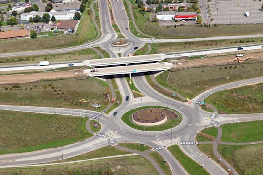 Study shows roundabouts reduce traffic crashes in Minnesota | Roads and Bridges
