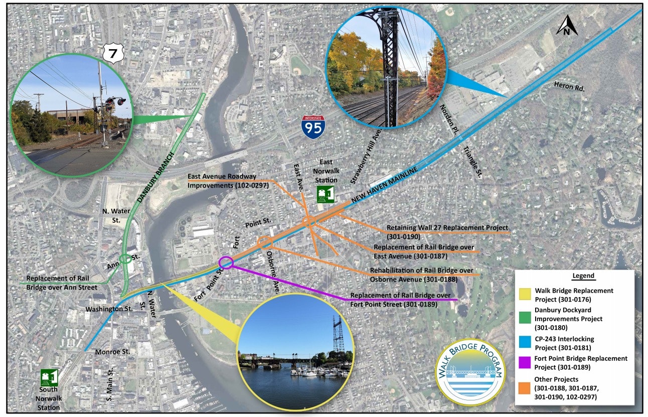 Connecticut DOT making progress on Walk Bridge replacement | Roads ...