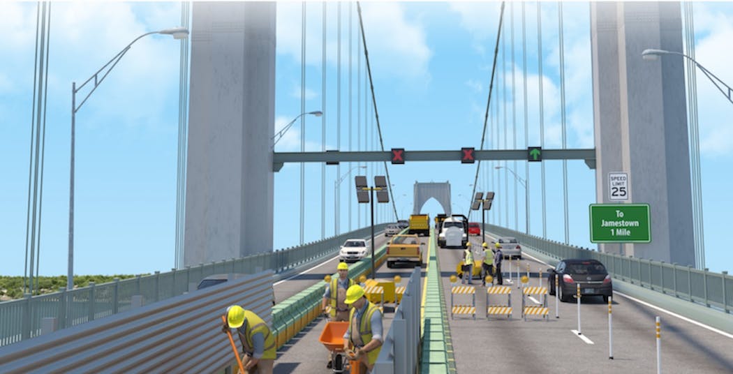 Phase Two of Newport Pell Bridge deck rehab project in Rhode Island ...