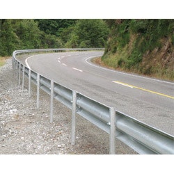 Guardrail post system | Roads and Bridges
