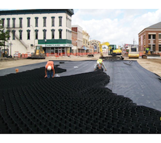 Geoweb road base stabilization | Roads and Bridges