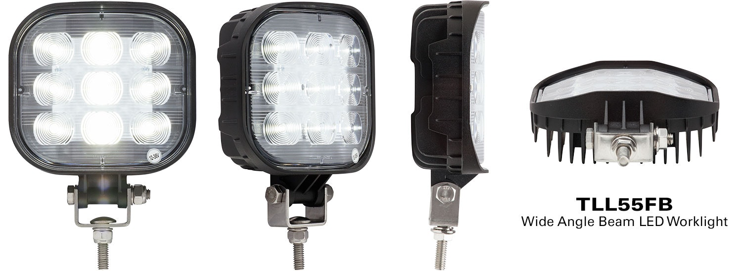 Opti-Brite Wide-Angle LED Work Lamps | Roads and Bridges