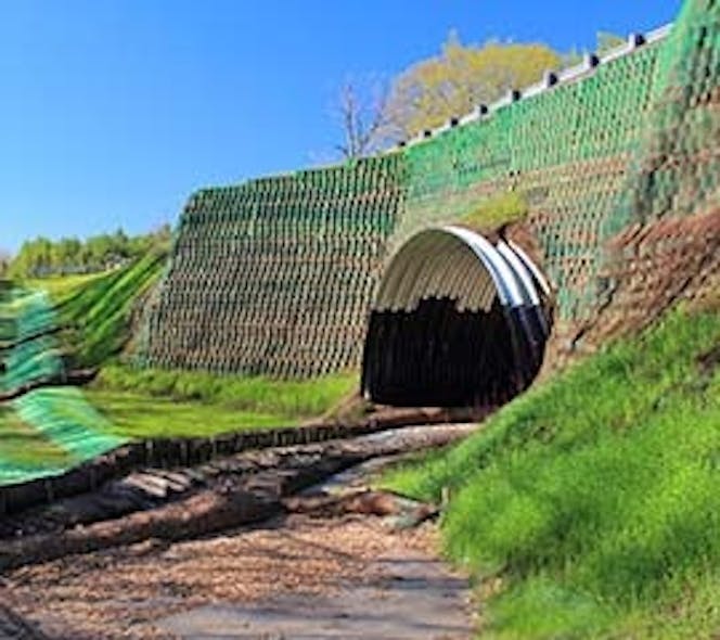 Reinforced steep slope system | Roads and Bridges