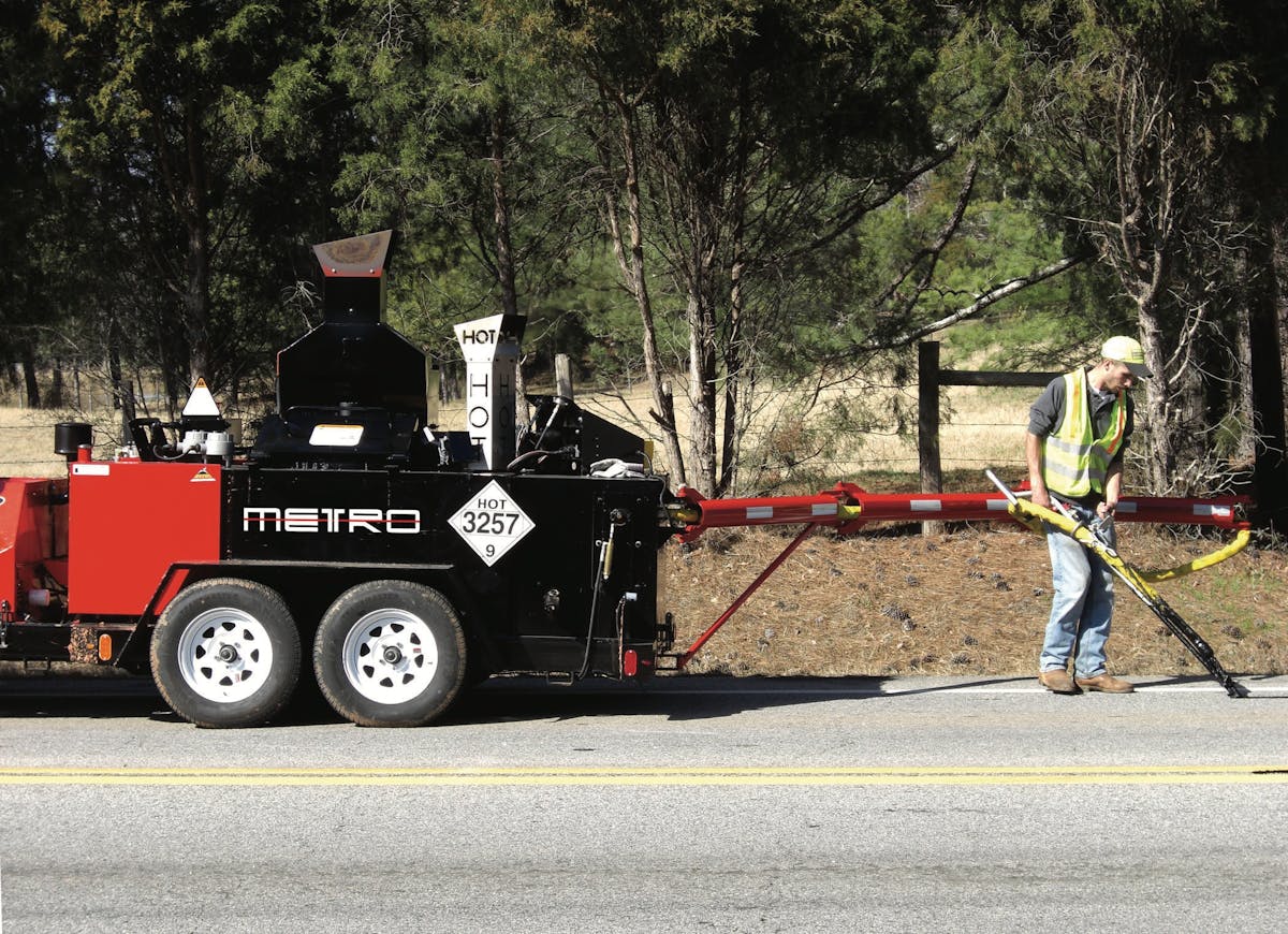 Cimline crack sealer | Roads and Bridges