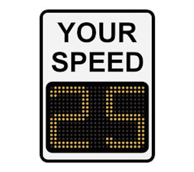 Matrix Display Radar Driver Feedback Sign | Roads and Bridges