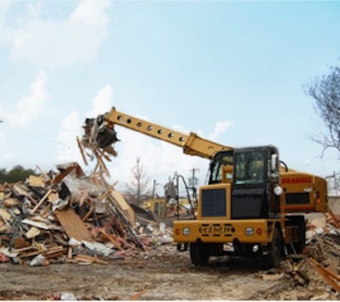 Gradall Series IV excavators | Roads and Bridges