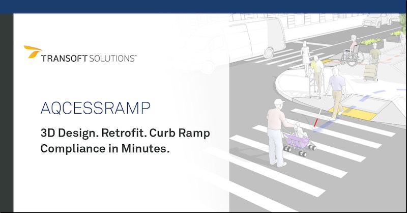 Software to retrofit sidewalk curb ramps | Roads and Bridges