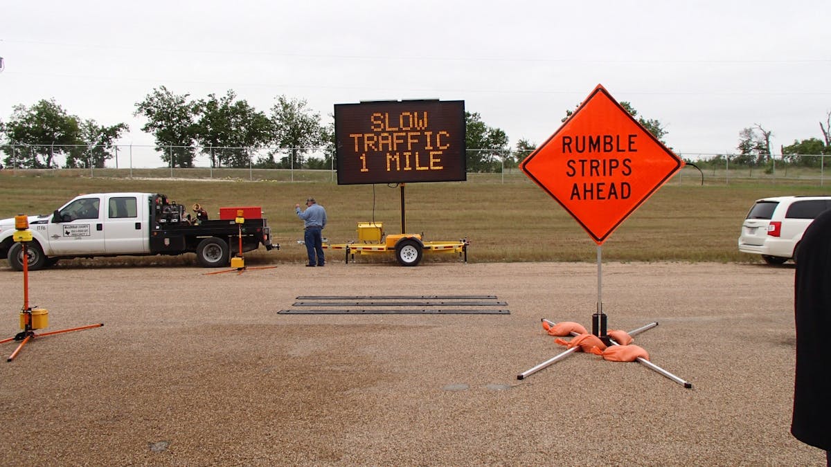 Traffic safety countermeasures reduce accidents in Texas work zones ...