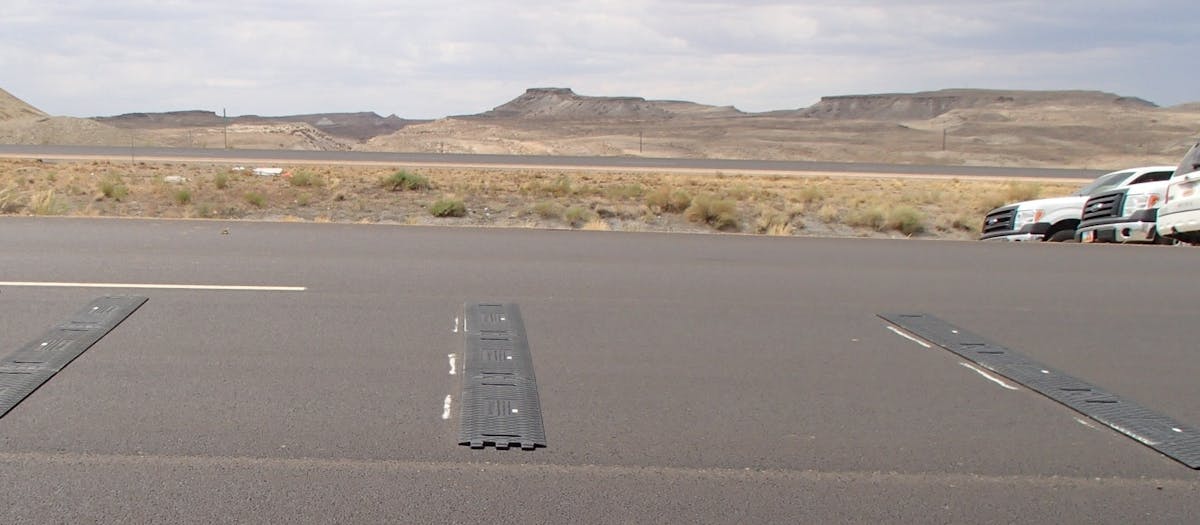 Utah tests temp rumble strip at high speed | Roads and Bridges