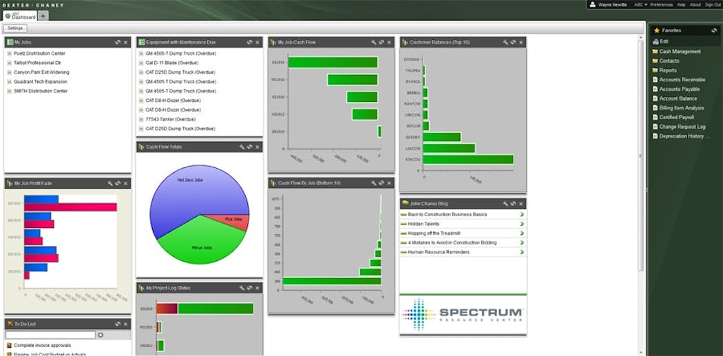 Dexter + Chaney Spectrum Construction Software | Roads and Bridges