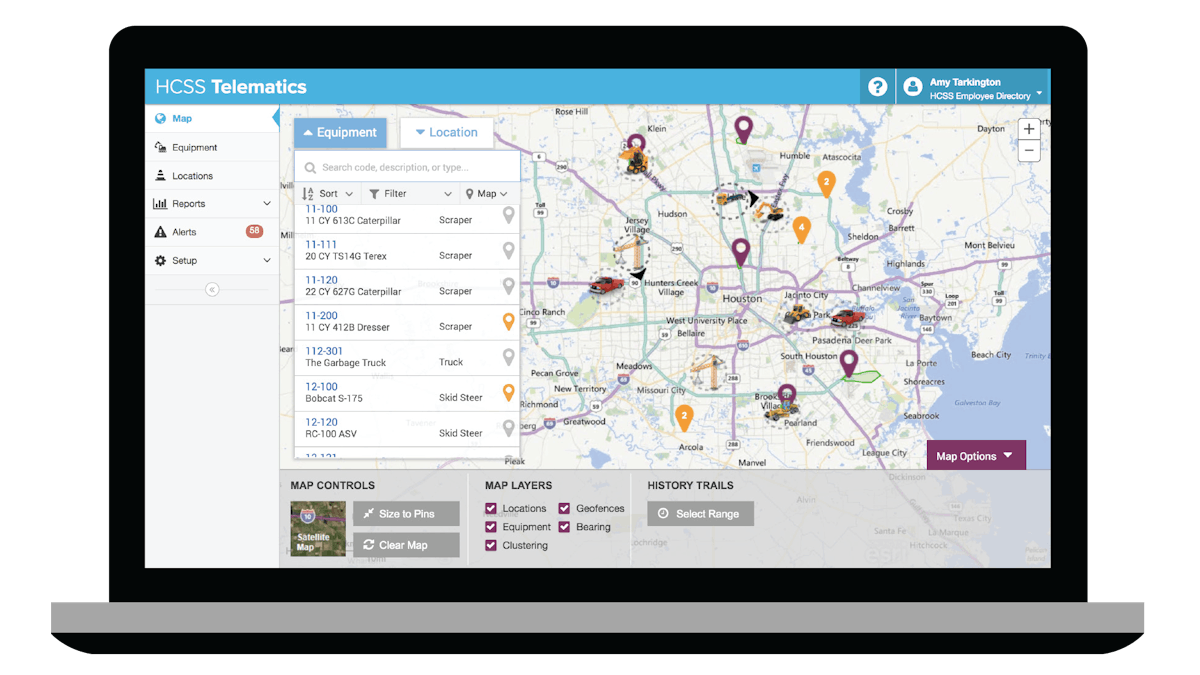 HCSS Telematics | Roads and Bridges