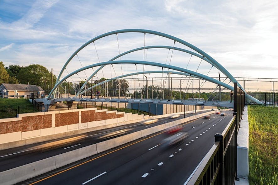 NO. 2: Green Street Pedestrian Bridge | Roads and Bridges