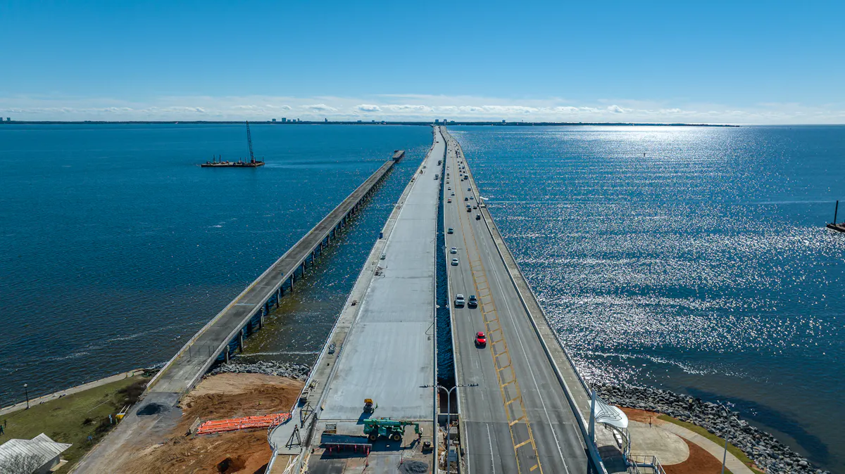 Pensacola Bay Bridge’s Six Lanes Now Fully Open to the Public | Roads ...