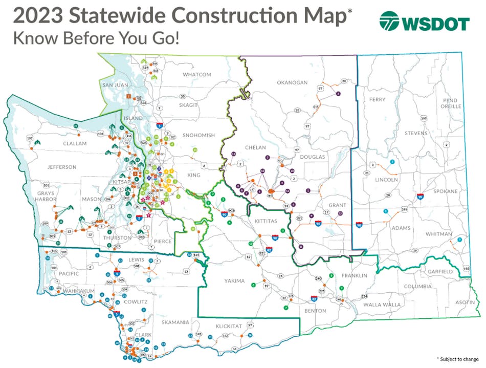 Washington State's Road Projects This Summer | Roads and Bridges