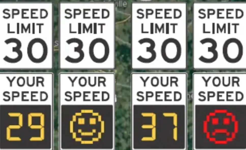 Delaware DOT Testing Emotive Radar Signs | Roads and Bridges