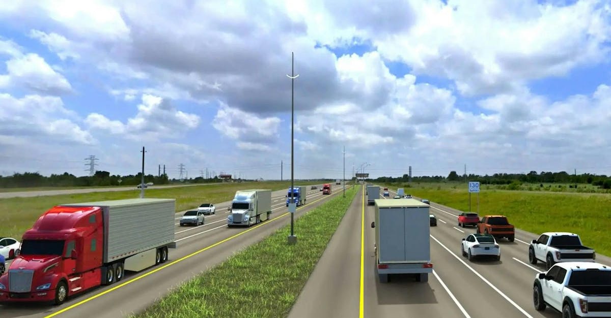 Texas DOT to Develop 20 Mile Long Self-Driving Truck Lane | Roads and ...