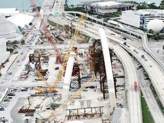 Demolition Work Begins on I-395 Bridge in Miami | Roads and Bridges
