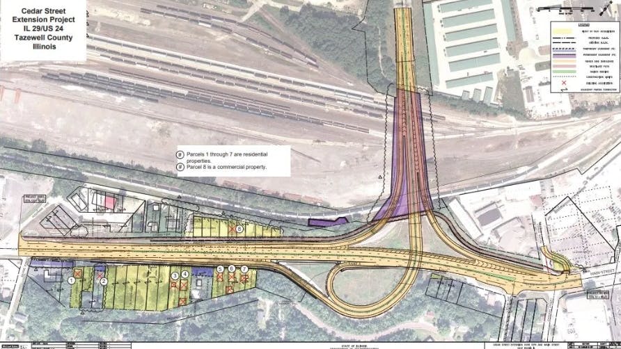 Cedar Street Bridge Project to Include Clearing Houses | Roads & Bridges