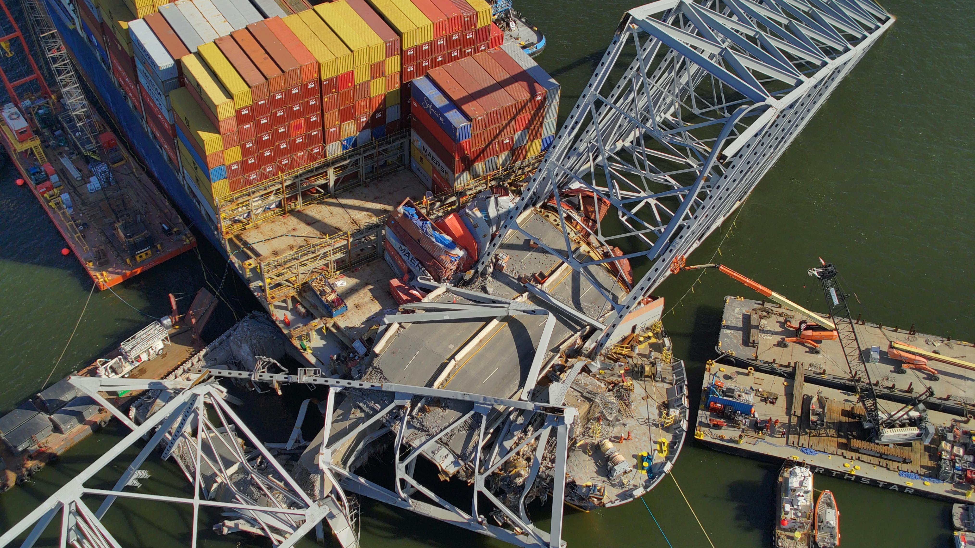 Body of Sixth Key Bridge Construction Worker Recovered | Roads and Bridges